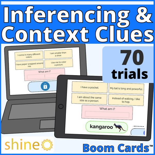 Inferencing & Context Clues – Shine Speech Activities