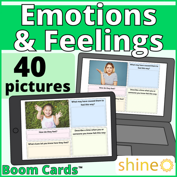 Emotions & Feelings – Shine Speech Activities