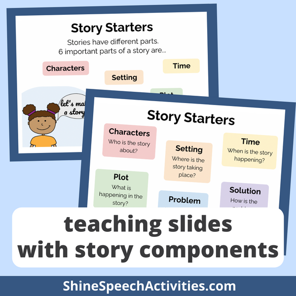 Story Starters & Writing Prompts – Shine Speech Activities