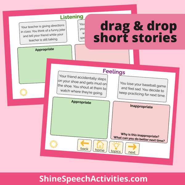 Social Skills & Pragmatics – Shine Speech Activities